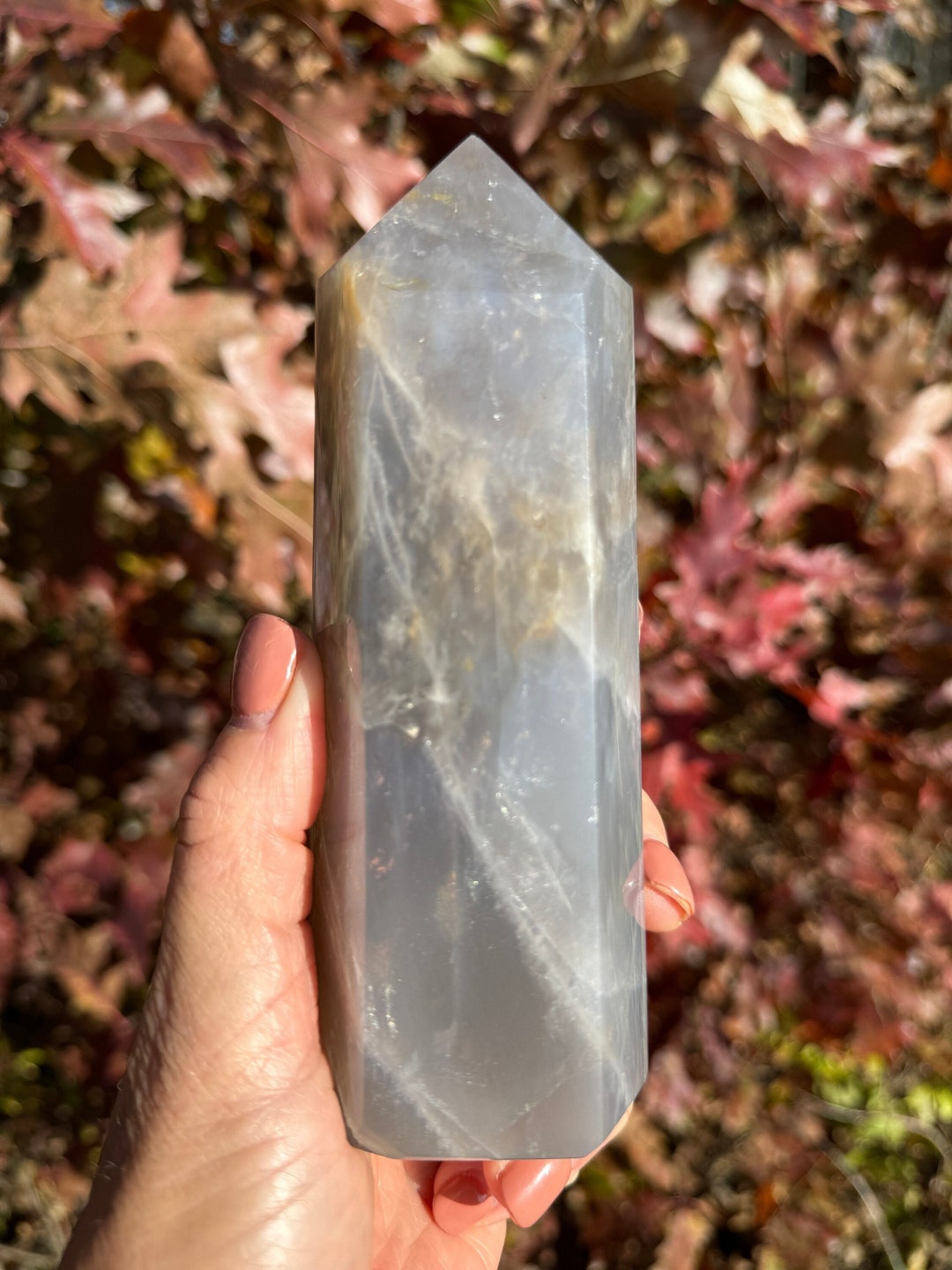 EXTREMELY RARE BLUE Rose Quartz Tower Variety of Rose Quartz - Etsy
