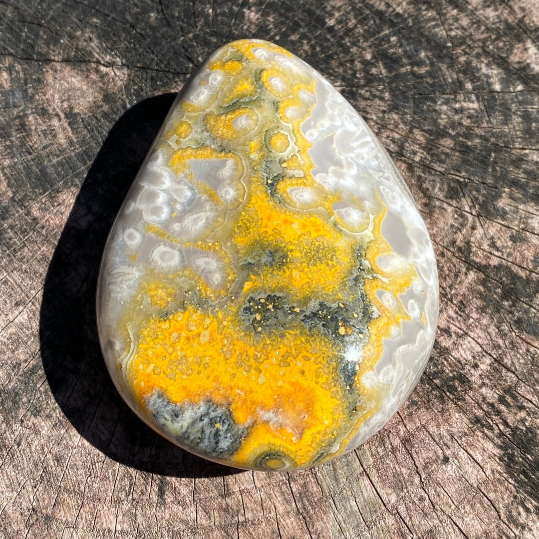 RARE Bumblebee Jasper Crystal Freeform Creativity Crystal Transition ...