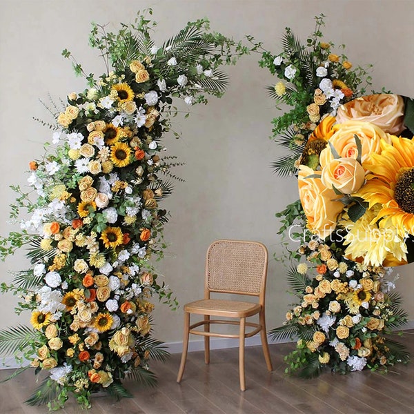 Sunflower Wedding Arch - Etsy