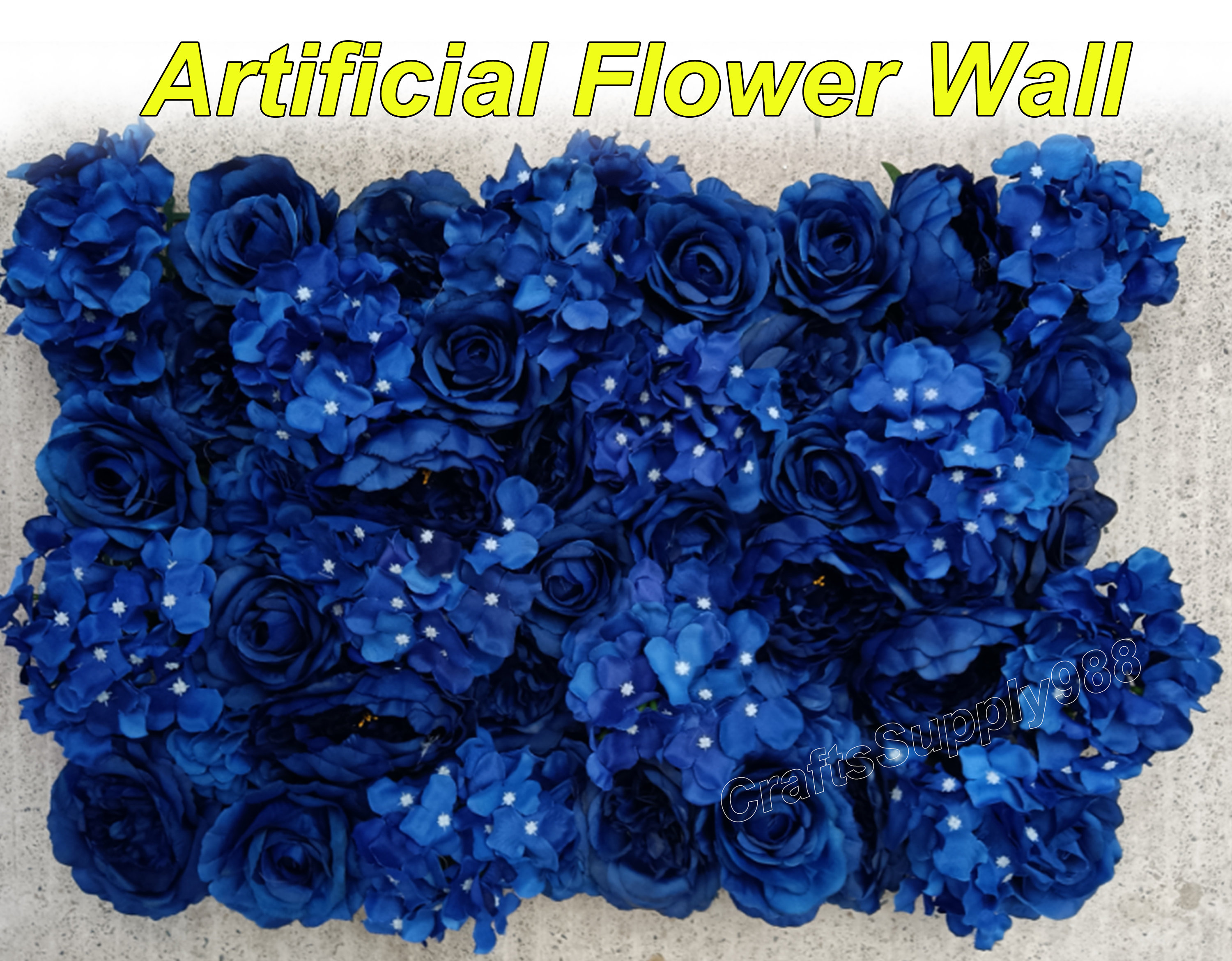 4060cm Royal Blue Hydrangea Rosesartificial Flower - Etsy