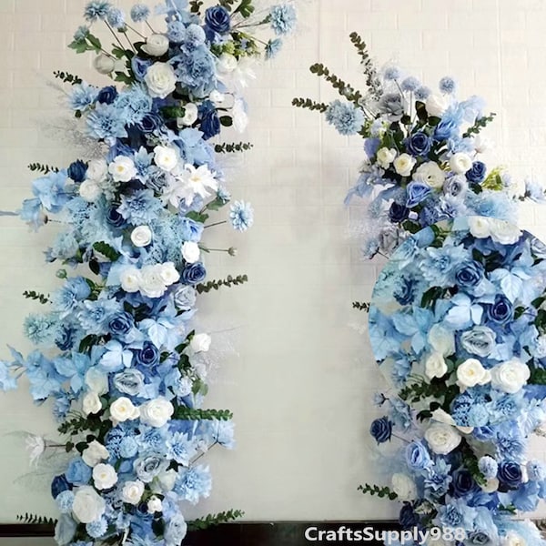 Wedding Arch Flowers Blue - Etsy
