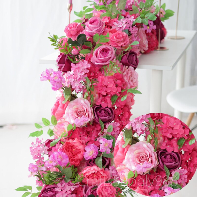 Artificial Flower Runners - Etsy