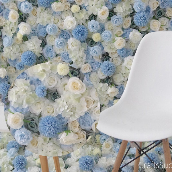 Flower Wall Blue - Etsy