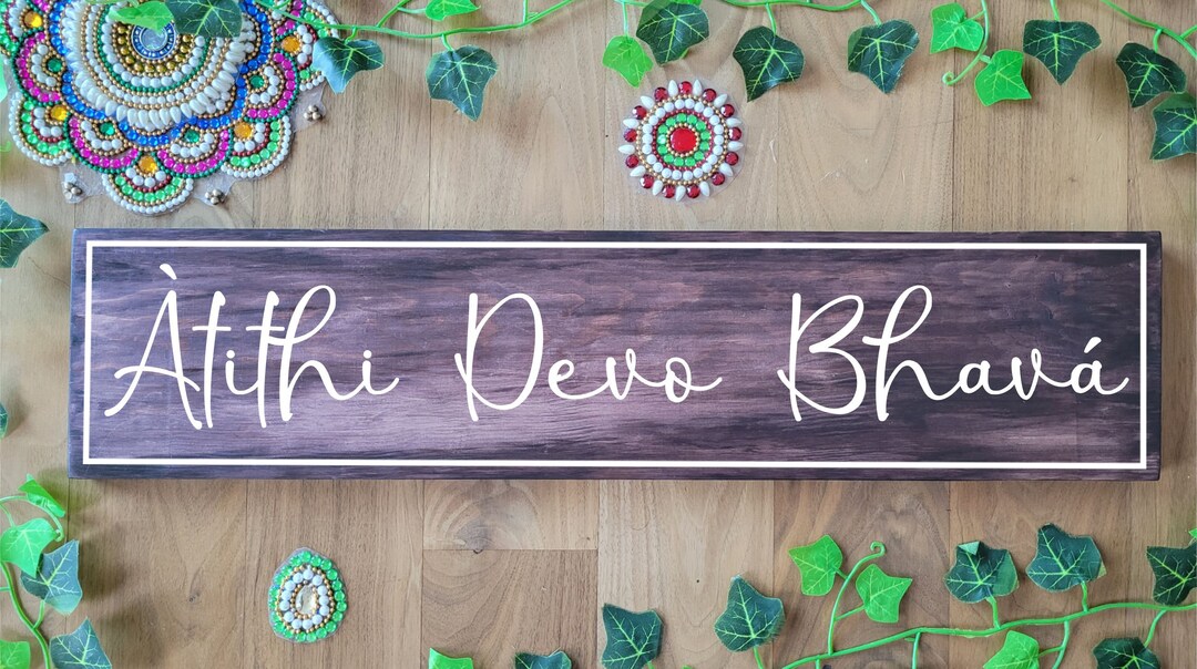 Entryway Wall Decor Sign for Entry Way Home Decor Indian - Etsy