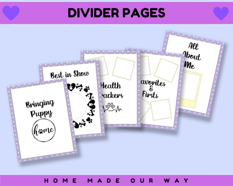 Call It Puppy Love Pet Planner & Keepsake Bundle • A Memory Book for ...