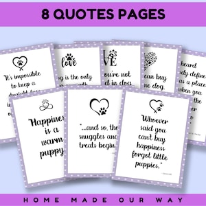 Call It Puppy Love Pet Planner & Keepsake Bundle • A Memory Book for ...