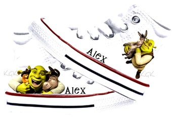 Toddler Shrek Shoes - Etsy