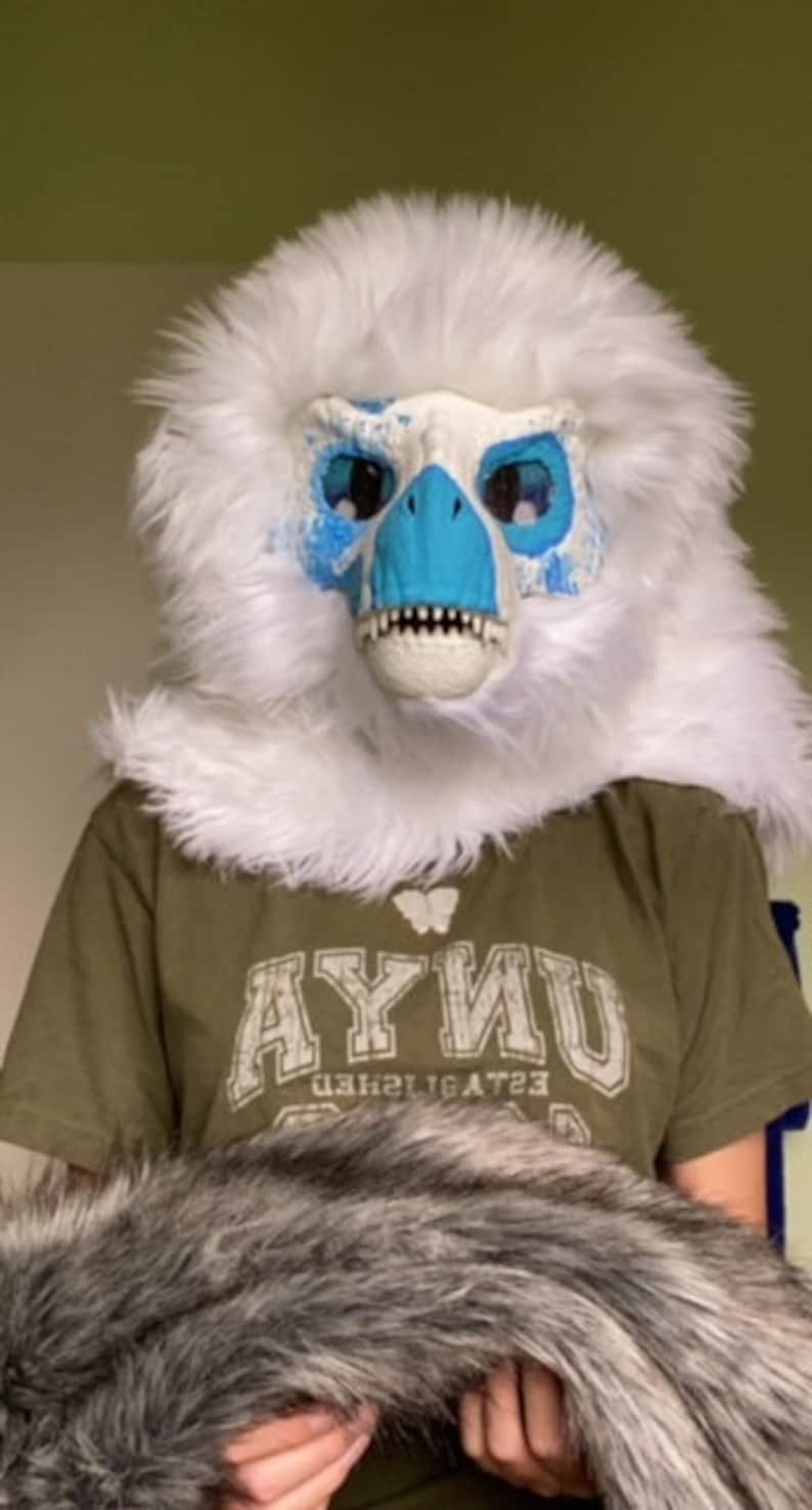 Custom Jurassic World T-rex Mask - Etsy