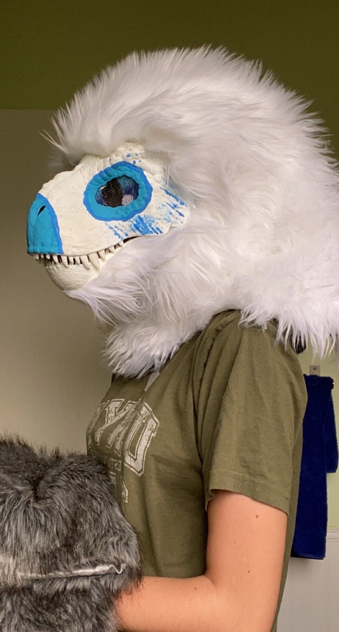 Custom Jurassic World T-rex Mask - Etsy