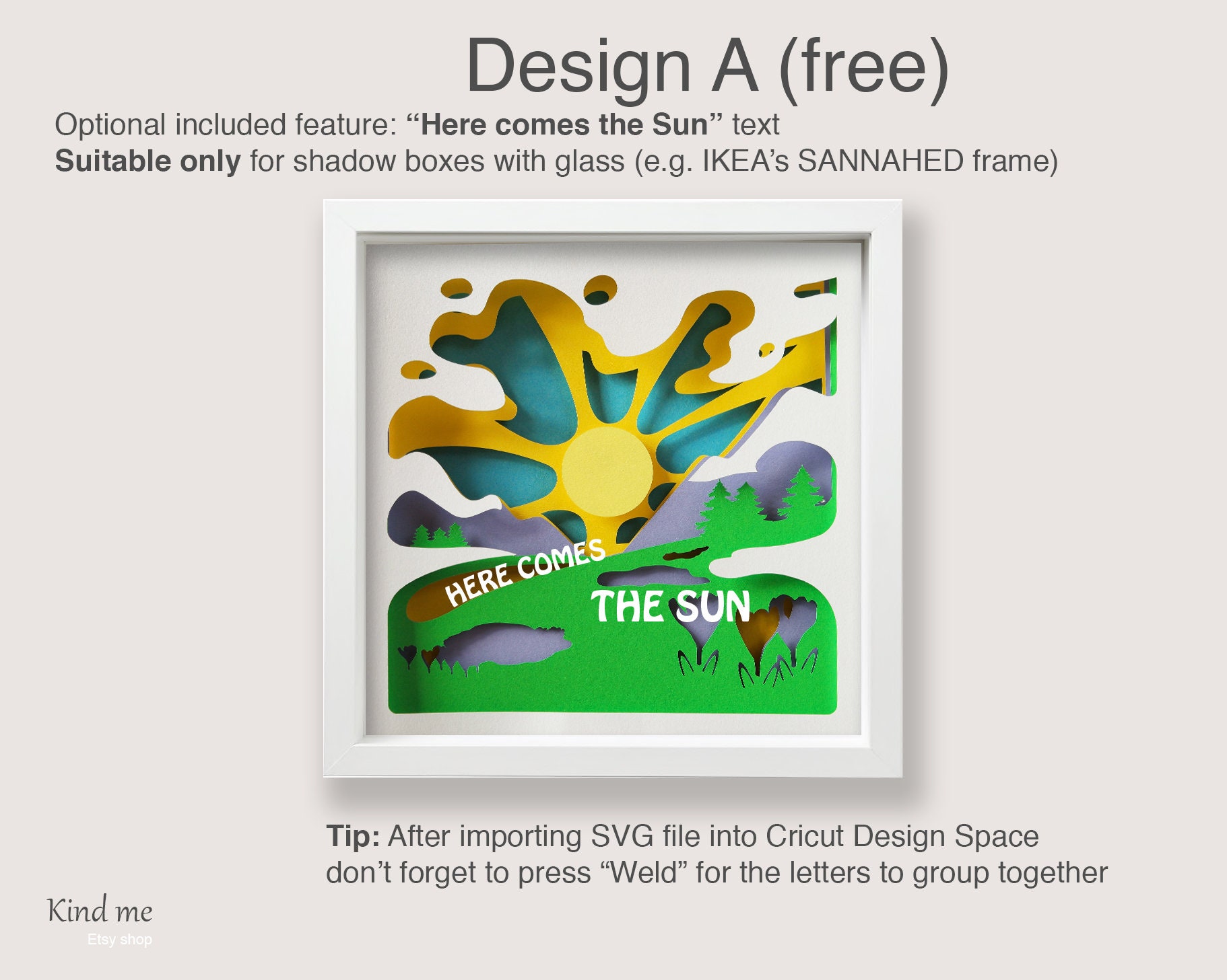 3D Paper Cut Shadow Box Templates for Cricut, SVG, Pdf, Esp, Dxf ...