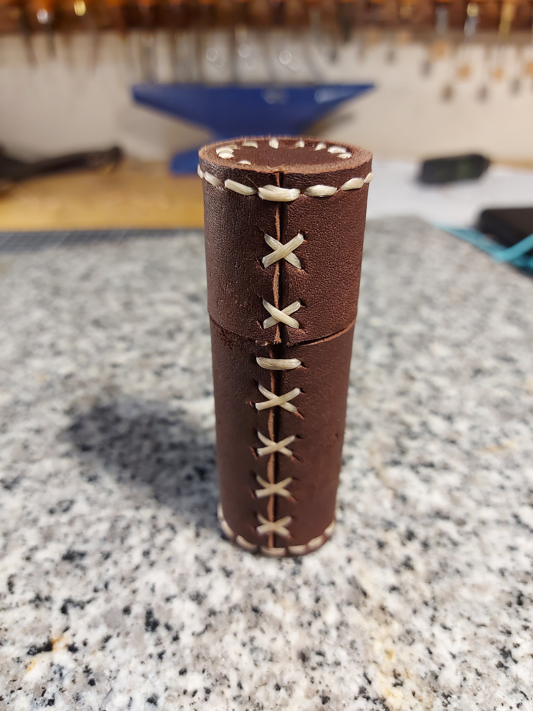 Rustic Sewing Needle Case Leather Cottagecore - Etsy