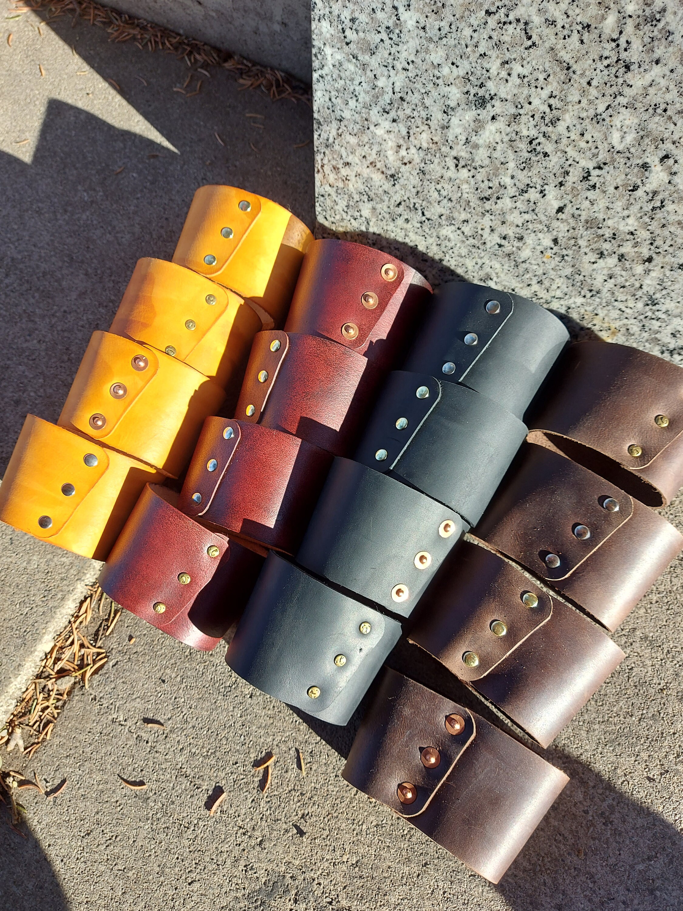 Custom Leather Coffee Cup Wrap - Etsy