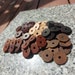 Round Real Leather Washers 3/4" Diameter; Scrapbooking; DIY ...