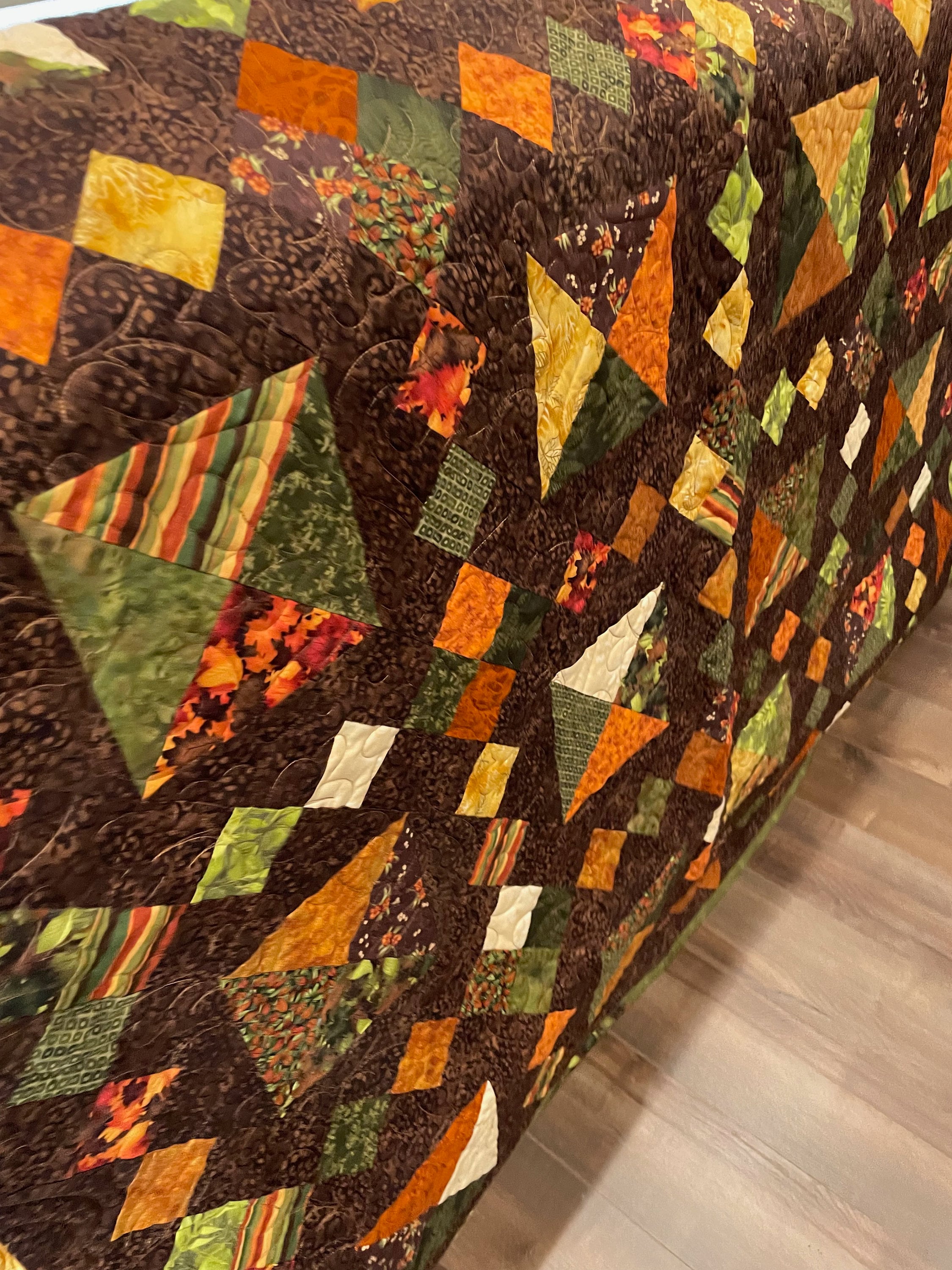 Forest Fantasy Quilt Square Quilt 56x56 - Etsy