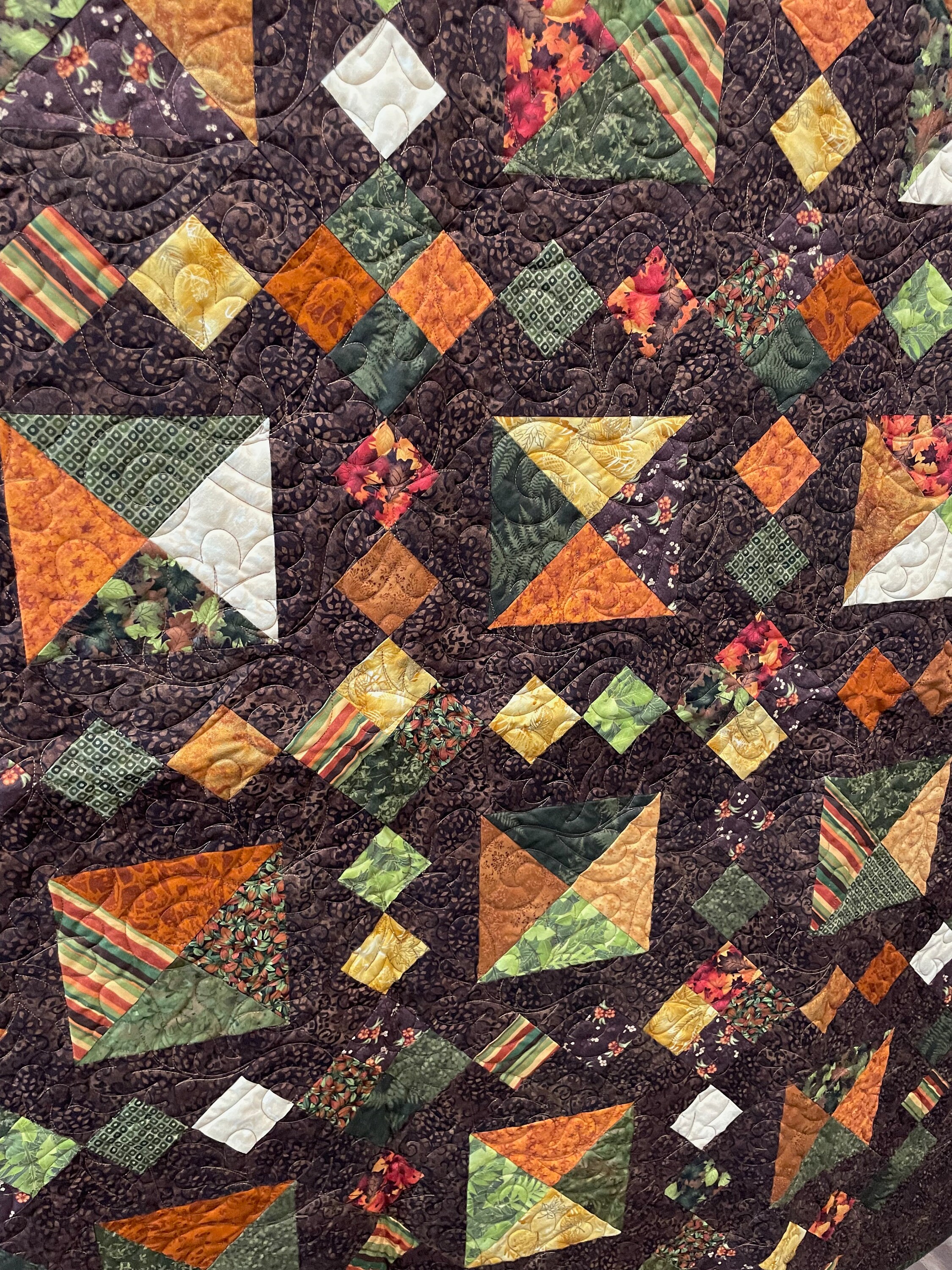 Forest Fantasy Quilt Square Quilt 56x56 - Etsy