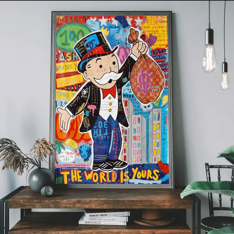 Monopoly Poster - Etsy