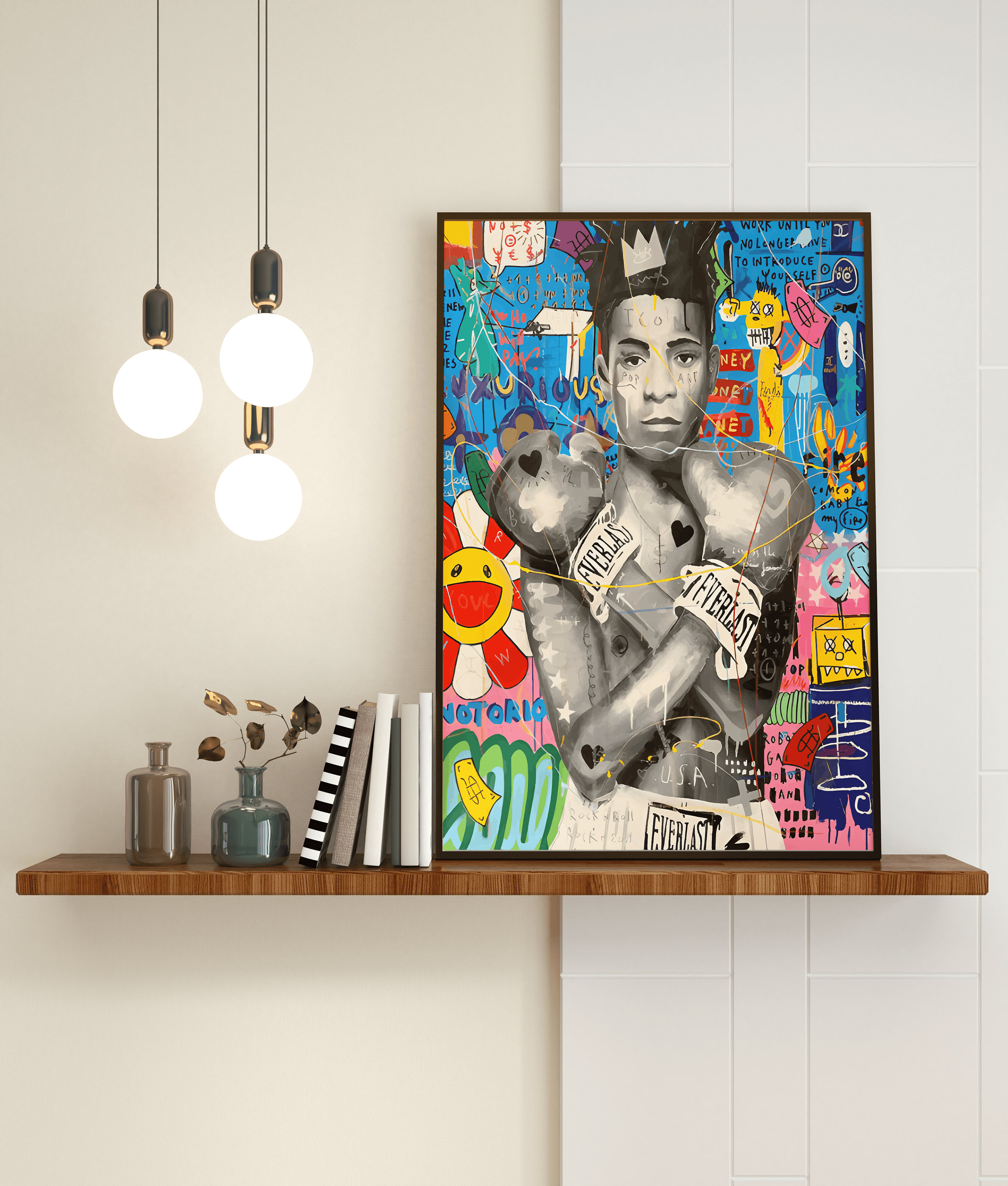 Graffiti Boxing Wall Art, Digital Download Print, Wall Decor, Large ...