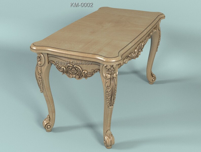Doll Table 1/12 KM-0002. 3D STL Model for CNC - Etsy