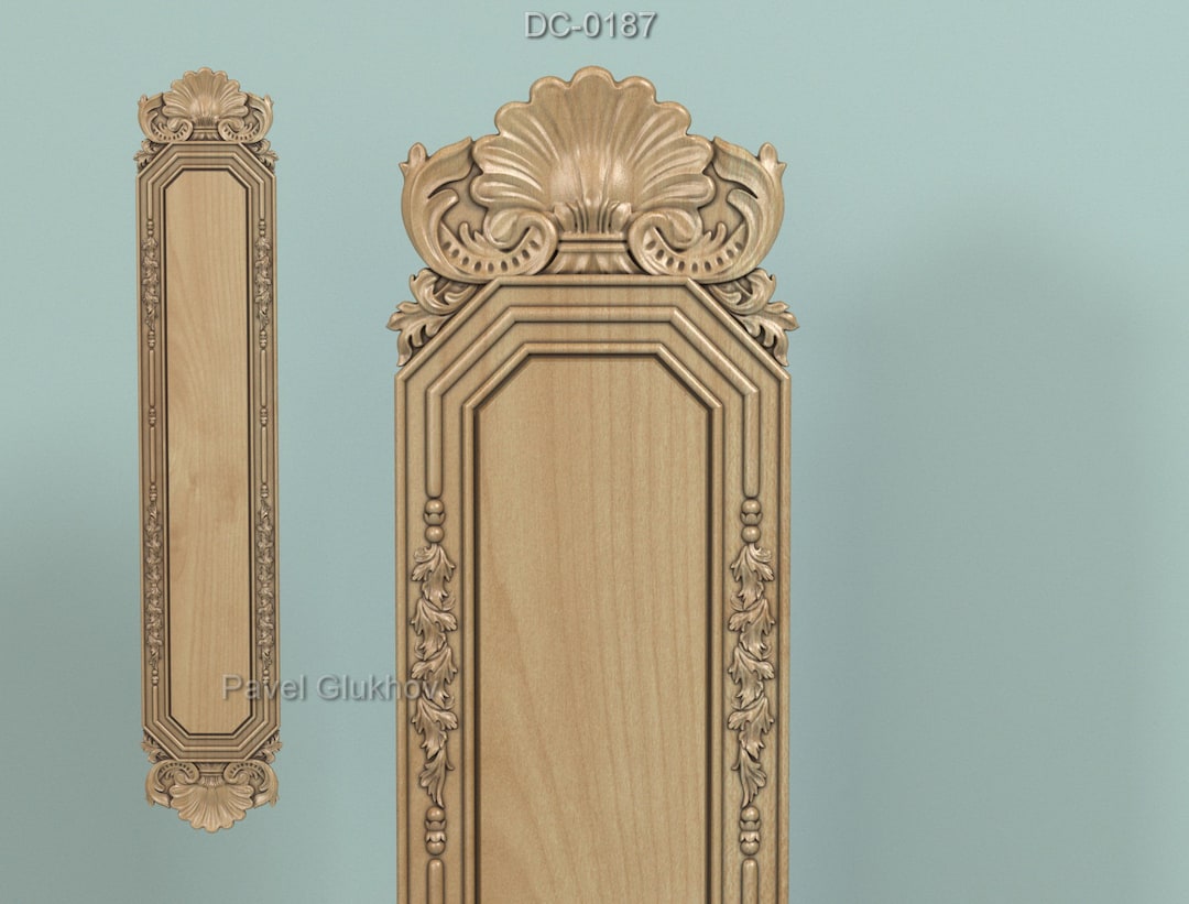 Door Lock Cover DC-0187. 3D STL Model for CNC - Etsy