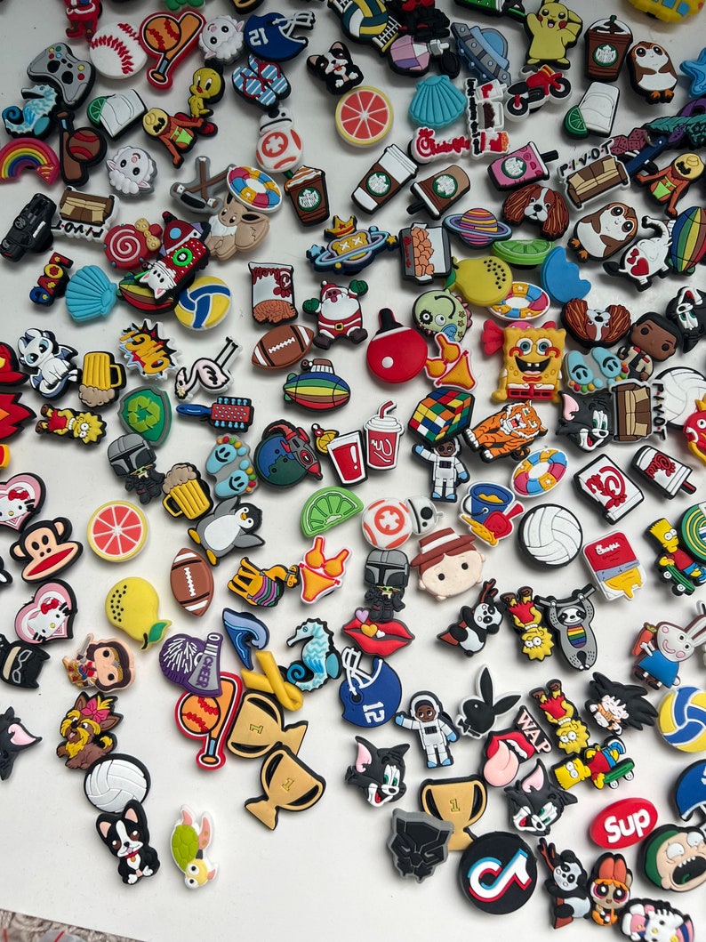 Croc Charms 25 Pieces - Etsy