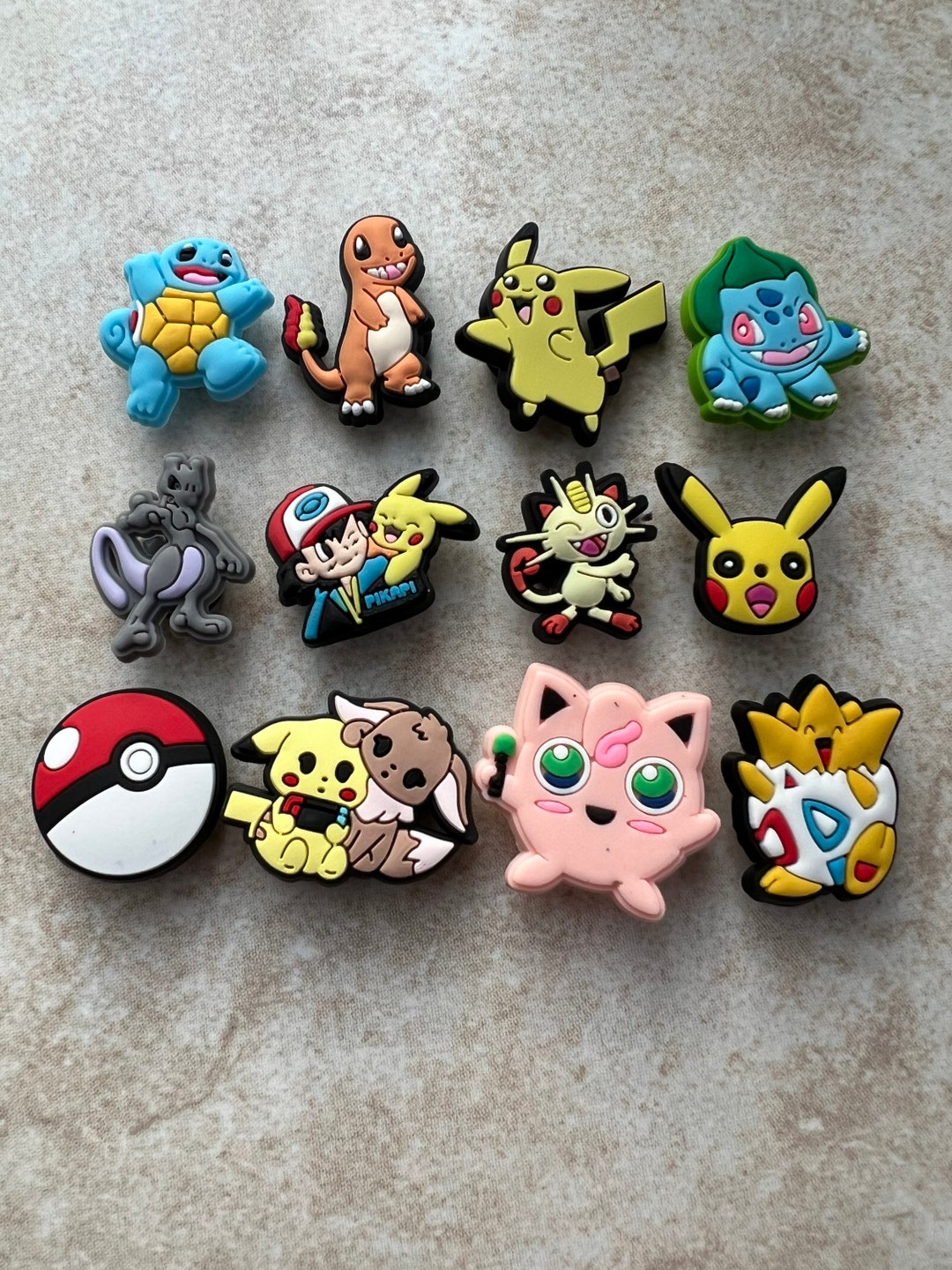 Croc Charms Pokémon Set - Etsy
