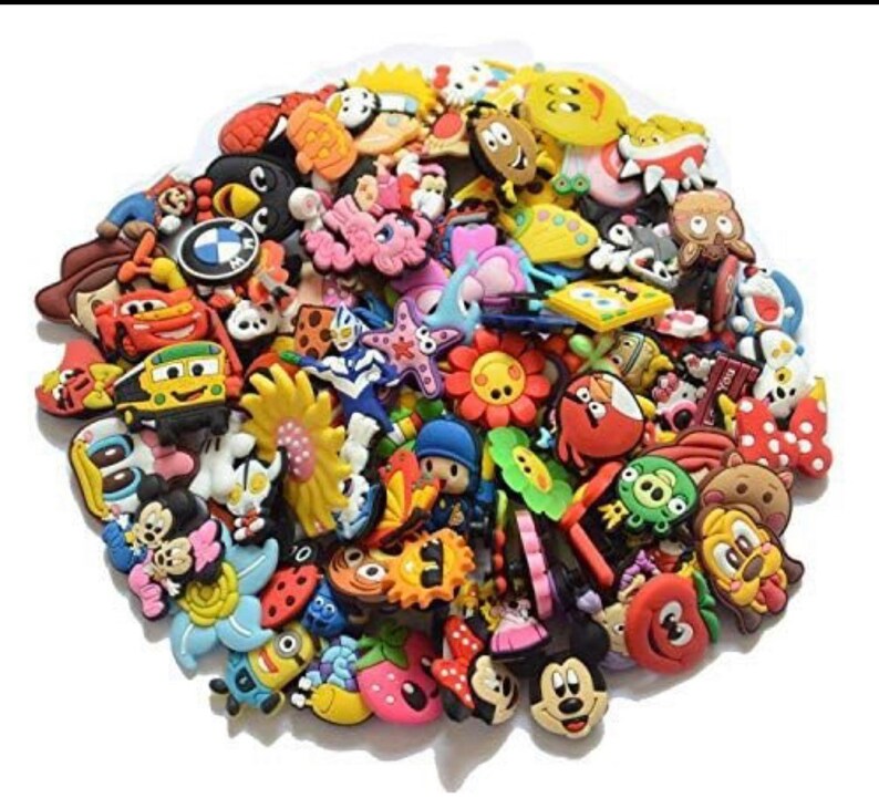 Croc Charms 25 Pieces - Etsy