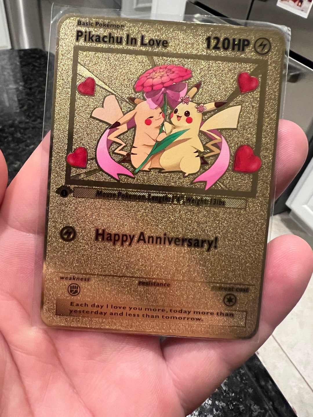 Happy Anniversary Pikachu Card - Etsy