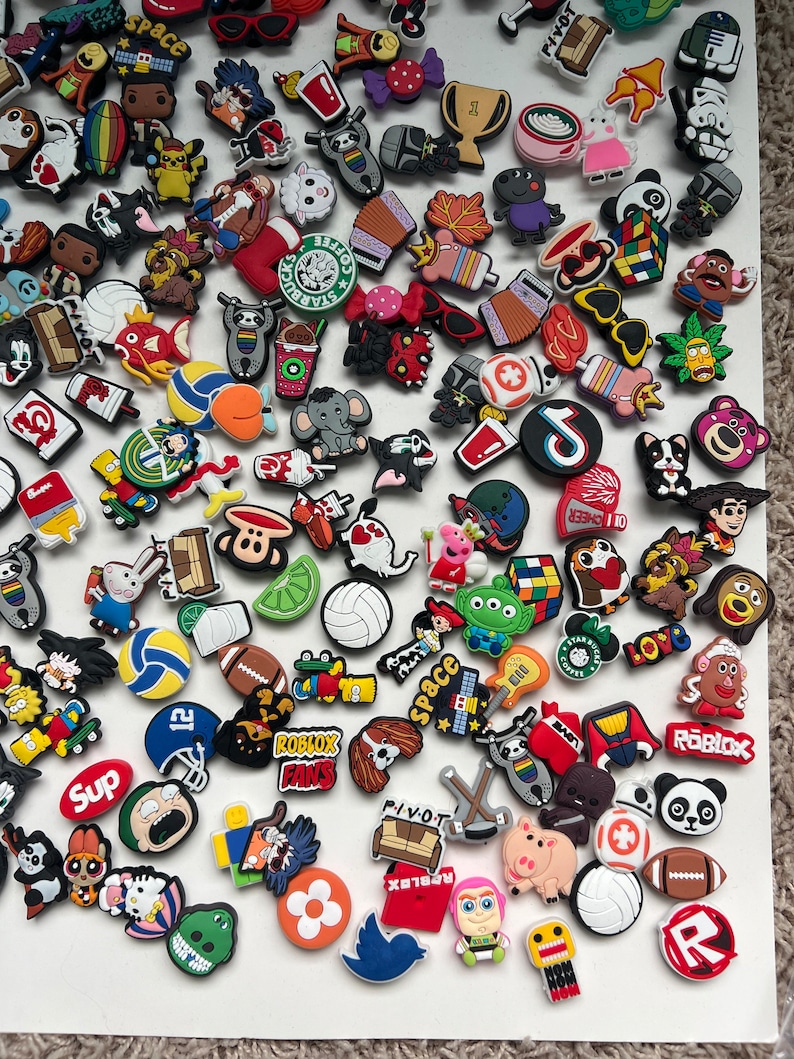 Croc Charms 25 Pieces - Etsy