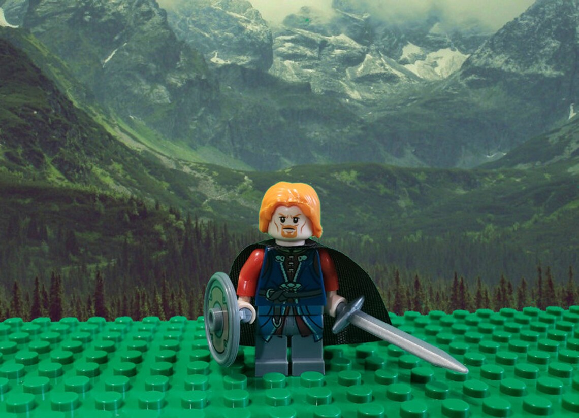 LOTR Fellowship Block Figures - Etsy