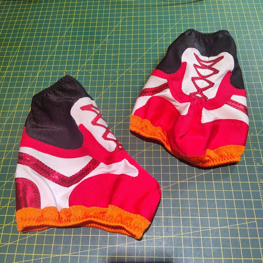 Custom Boot Cover Willy Wonka Agustus Gloop Sneaker Ice Skating - Etsy