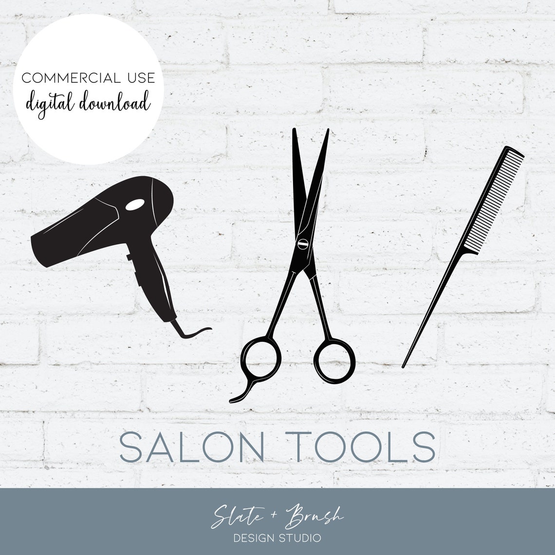 Hair Salon SVG Files - Cricuit Hairdresser - Salon SVG - Hair Digital ...
