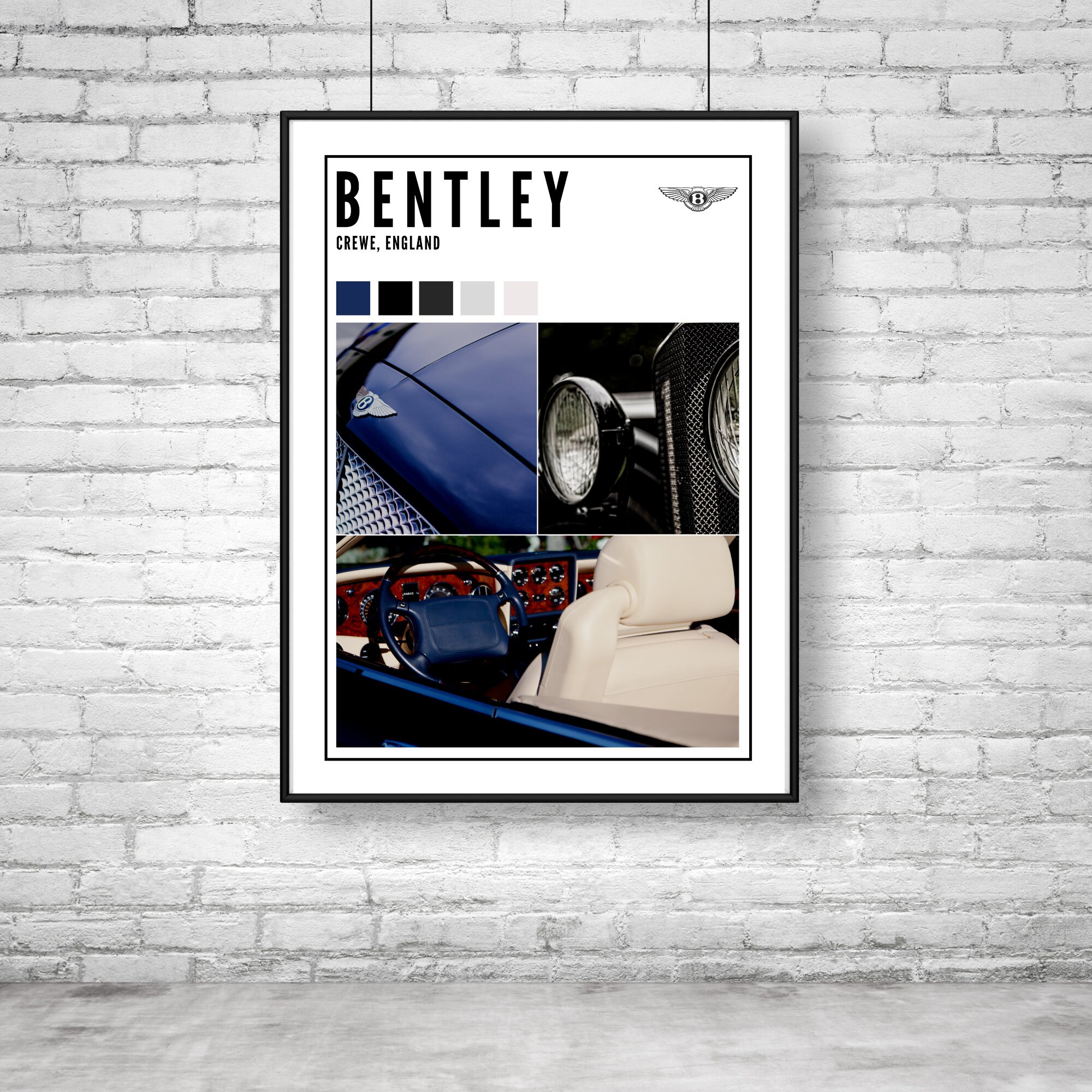 Luxury Sports Car Digital Poster, Download Sports Car Wall Art ...