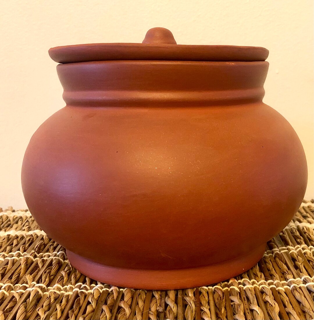 Unglazed Clay Pot / Terracotta Pot (handi). 1.8 / 1 Litre / 700 Ml. 100 ...