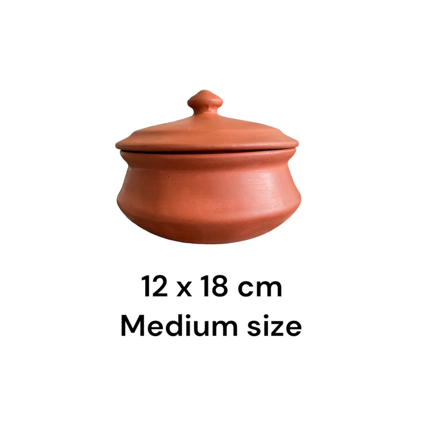 Clay / Terracotta Cooking Pot degchi. No Glazing. 100% - Etsy