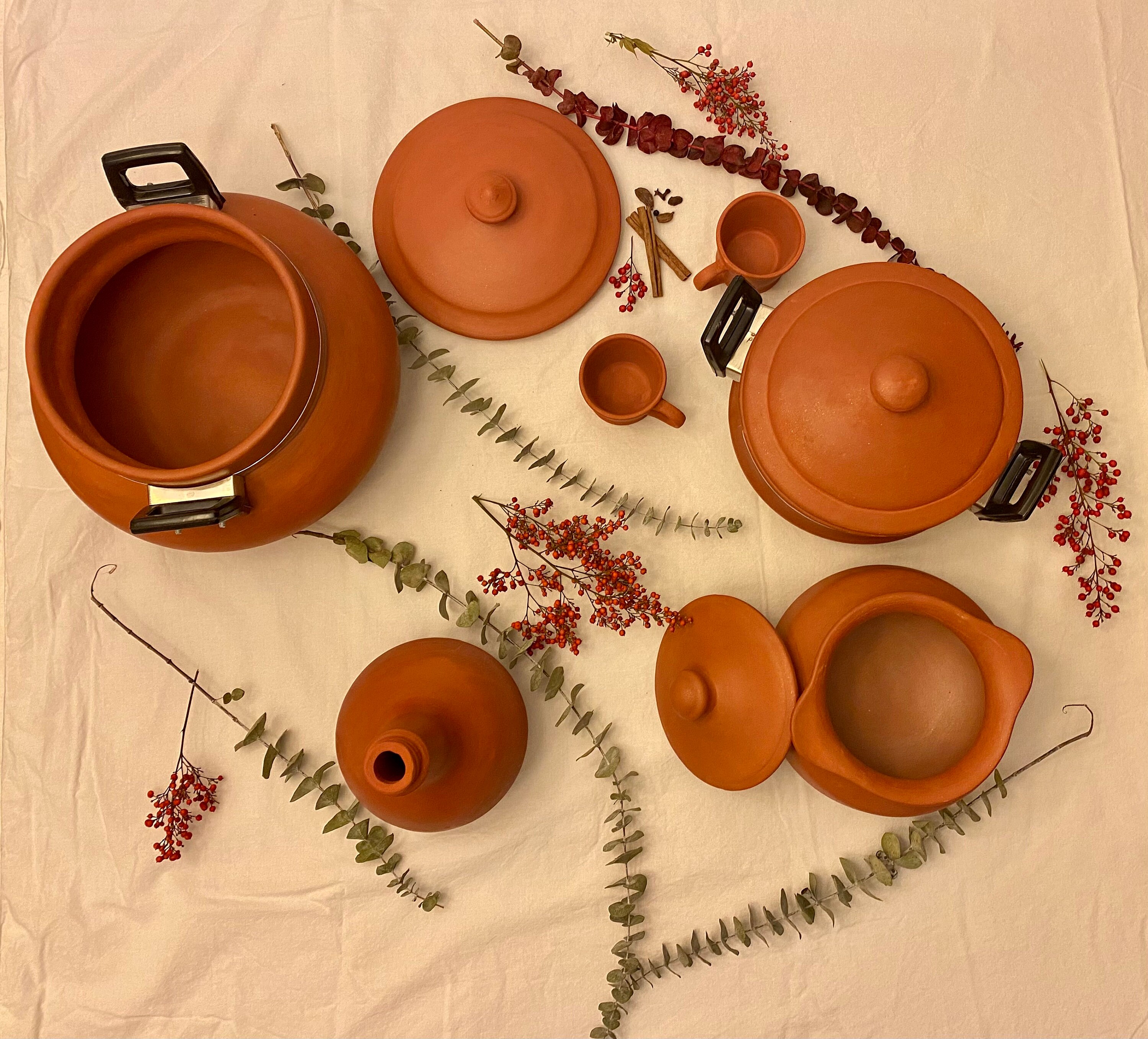 Clay Cooking Pot . Terracotta Cooking Pot. Strong and Durable. - Etsy