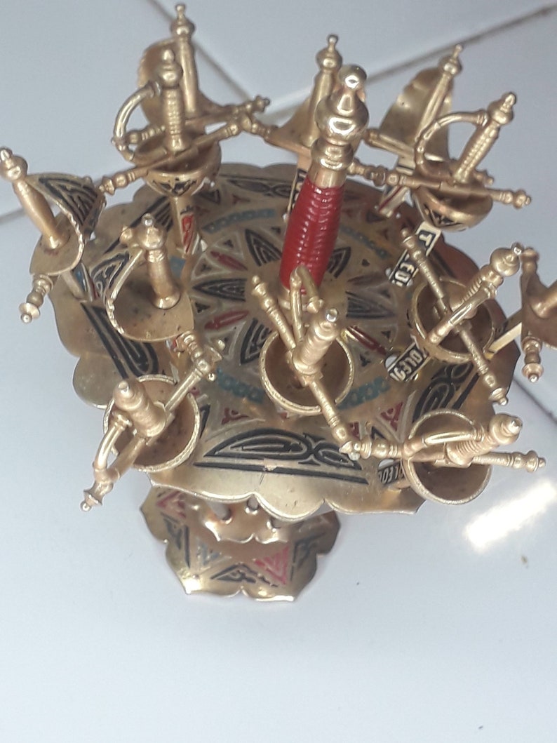 Vintage Spanish Toledo Brass Sword Cocktel Skewers Food Picks - Etsy