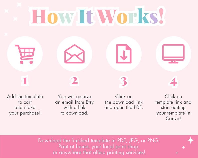 Ms. Rachel Birthday Favor Tags: Pink Theme, Canva Template (digital ...
