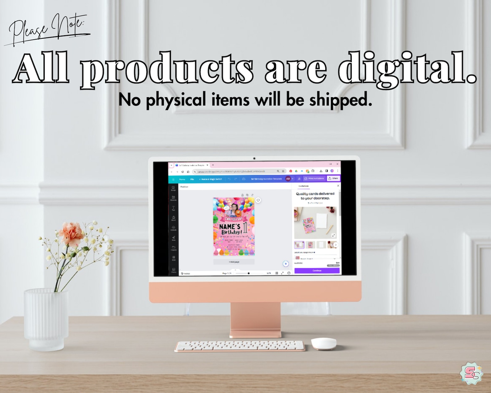 FUN CAKE DECOR | Ms. Rachel Printable Blue Happy Birthday Cake Topper ...