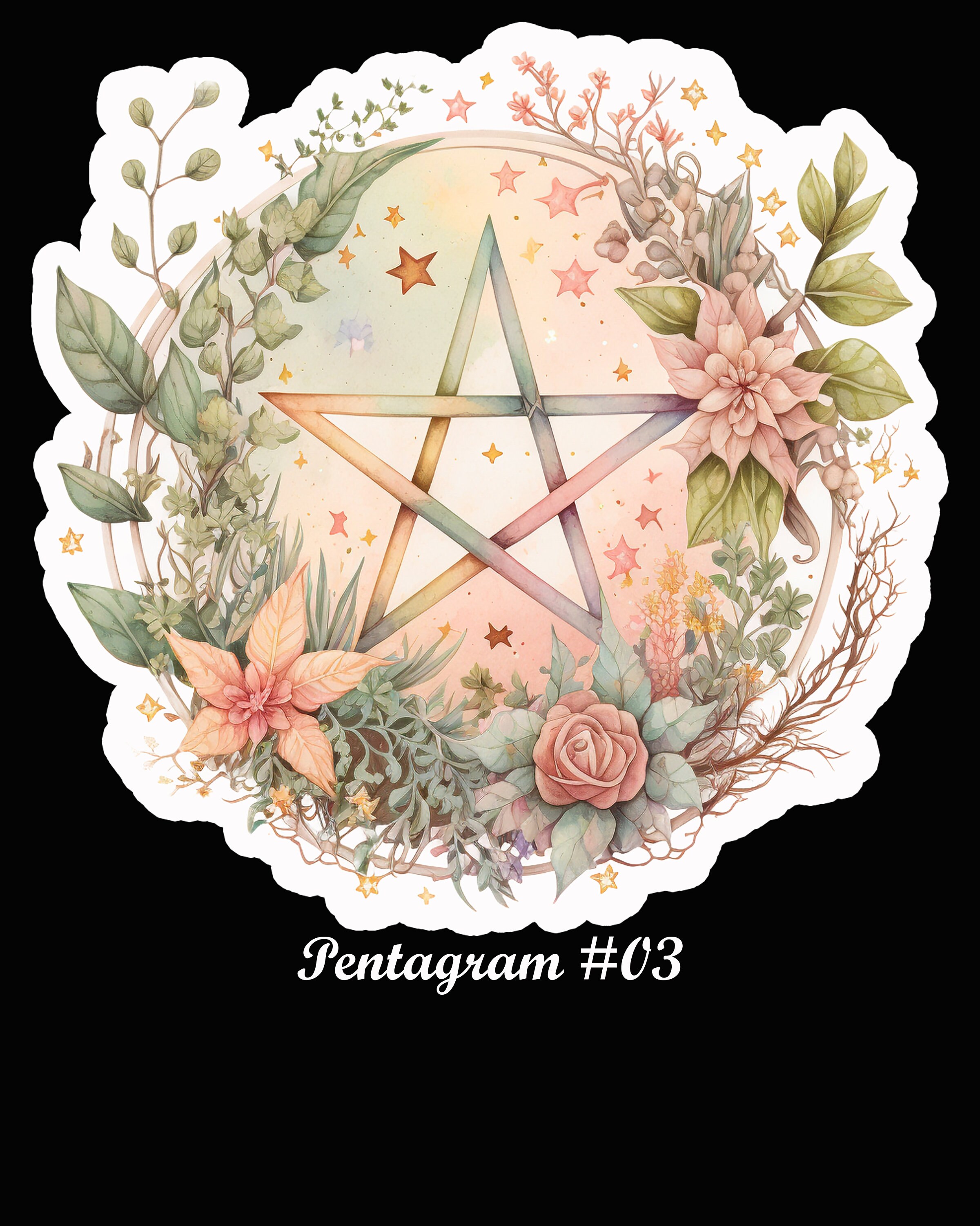 Sticker - Pentagram (8 Different Versions!) - Etsy