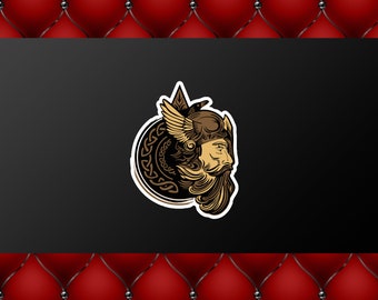 Odin the Wanderer Deity Sticker - Etsy