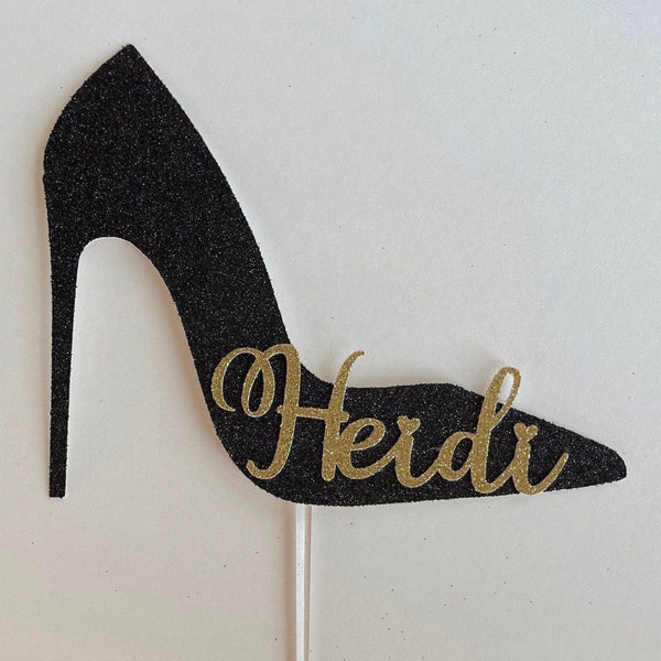 High Heel Cake Topper - Etsy