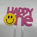 Happy One Cake Topper, One Cake Topper, First Birthday Cake Topper ...