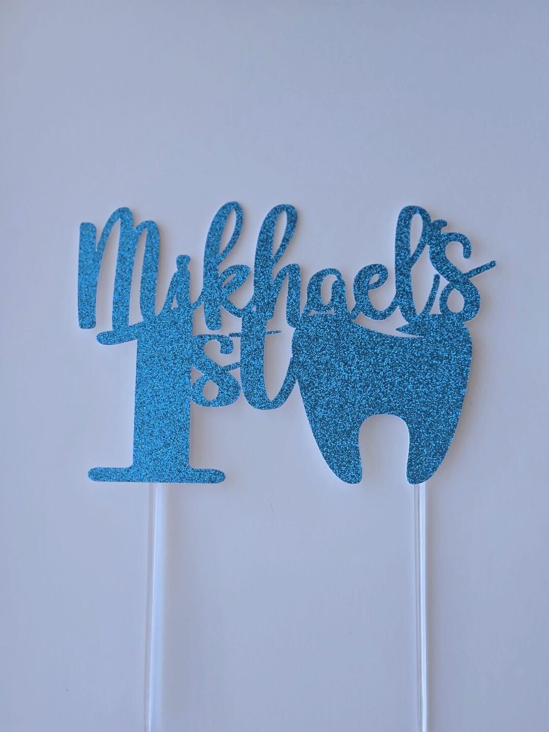 First Tooth Cake Topper, Teething Cake Topper, Tooth Cake Topper, First ...