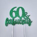 60th Birthday Cake Topper, Sixty Cake Topper, 60 Cake Topper, 60 and ...