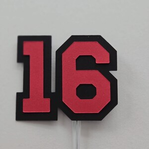16 Cupcake Topper, Sixteenth Birthday Cupcake Toppers, 16 Toppers, 16th ...