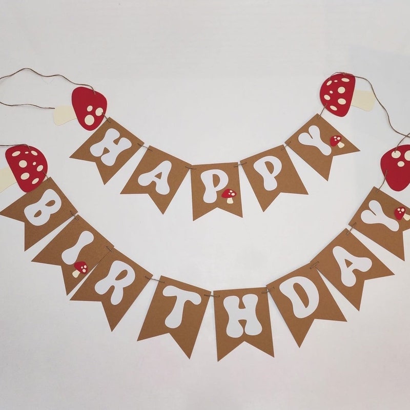 Mushroom Party Decor - Etsy