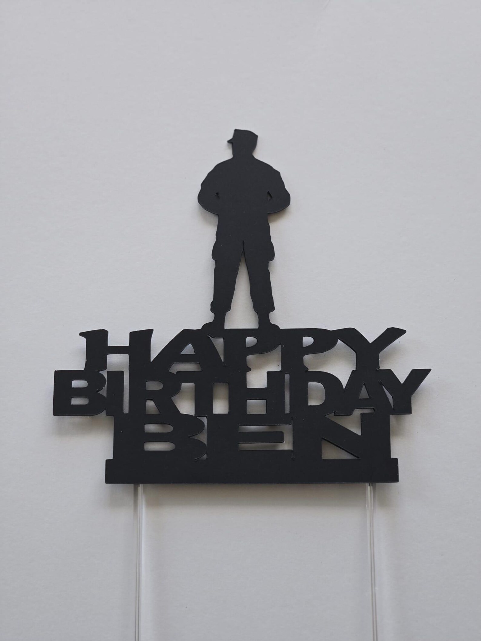 Soldier Birthday Cake Topper: Personalized Party Decor - Etsy