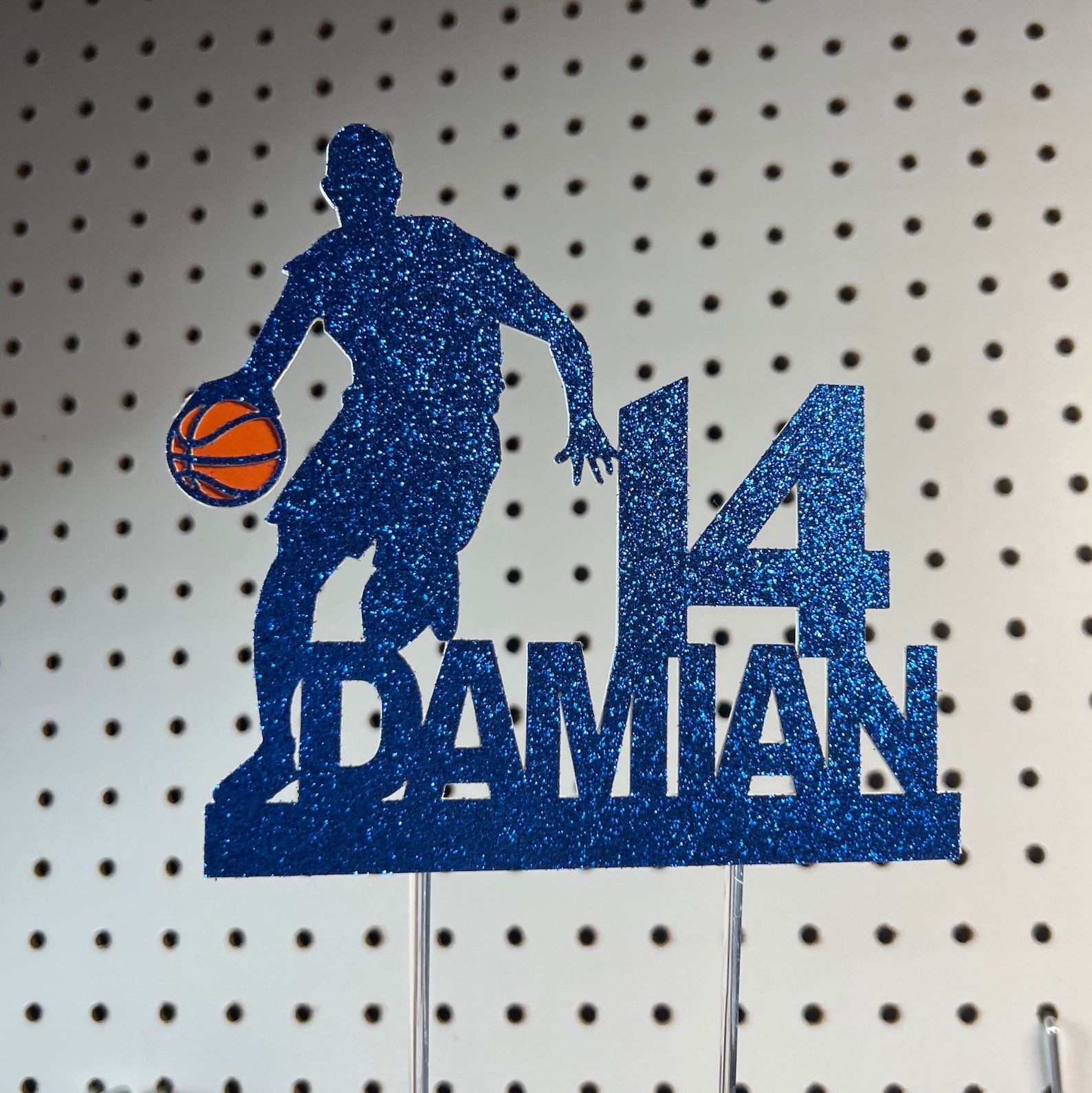 Basketball Cake Topper Basketball Player Cake Topper - Etsy