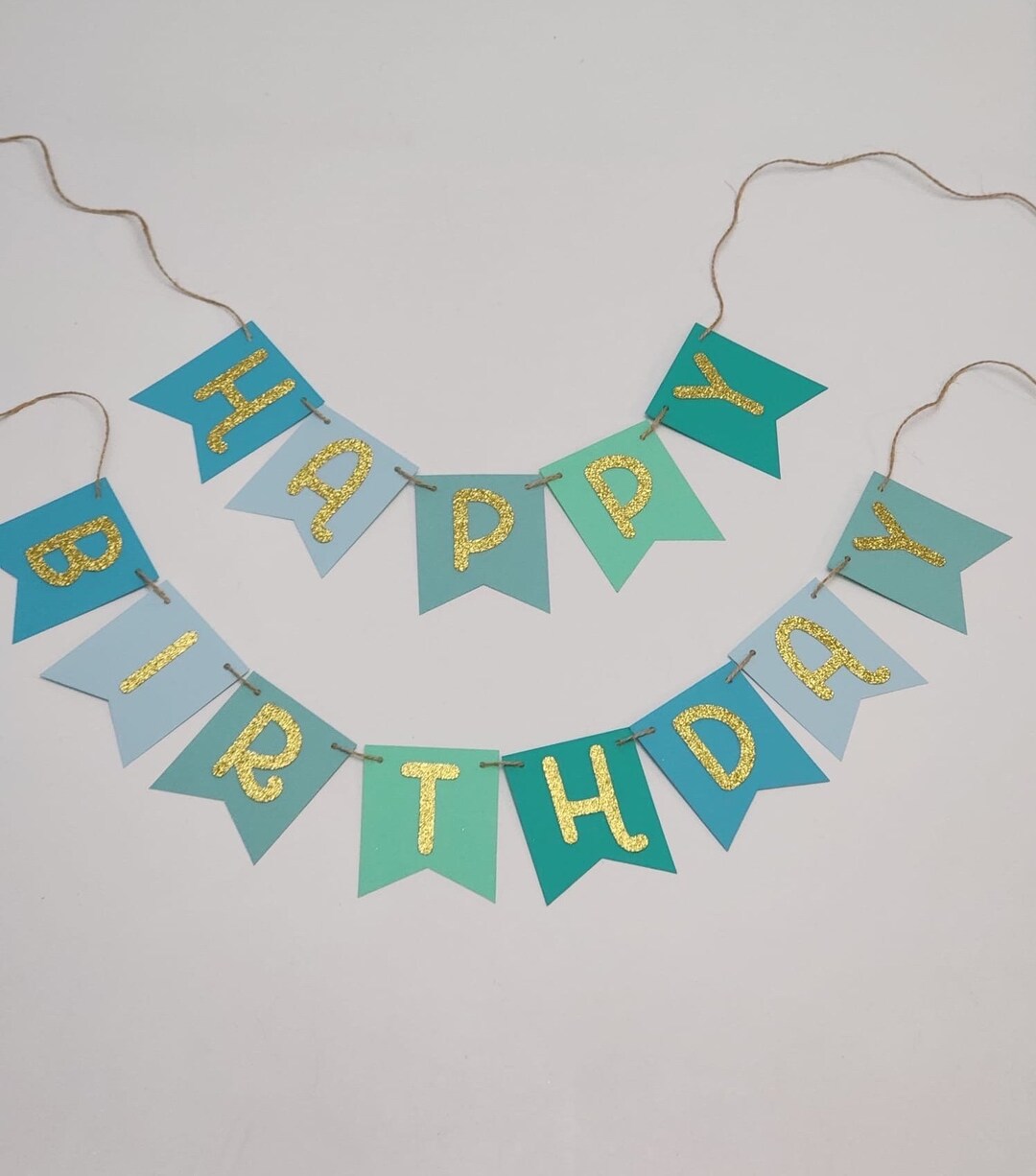 Blue Banner, Turquoise Banner, Aqua Banner, Custom Blue Banner ...