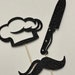Chef Cupcake Toppers Chef Toppers Cook Cupcake Toppers Cook - Etsy